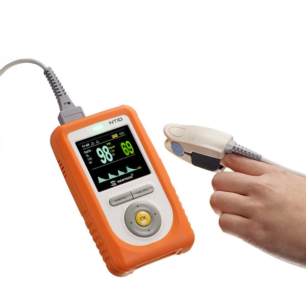 NT1D-Di Rechargeable Handheld Digital Pulse Oximeter with Alarms ...