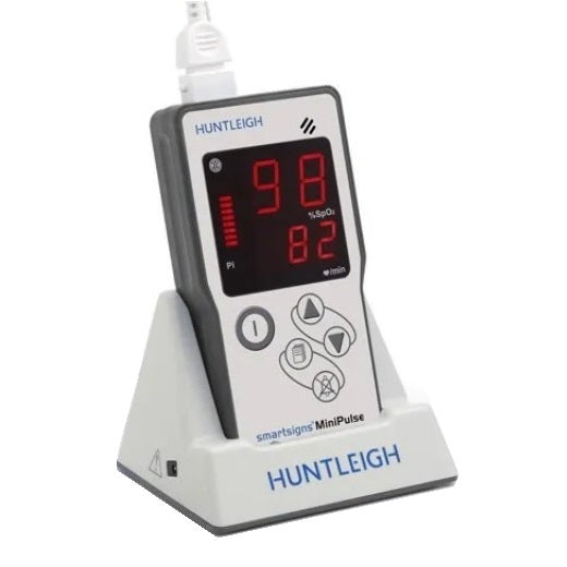 MiniPulse MP1R Rechargeable Pulse Oximeter with Alarms - longer term m ...